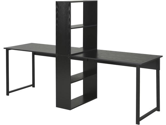 Click here for HOMCOM 88 Extra Long 2-Person Computer Desk with S... prices