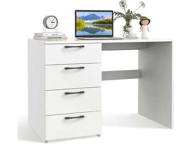Click here for Giantex White Computer Desk with 4 Large Drawers... prices