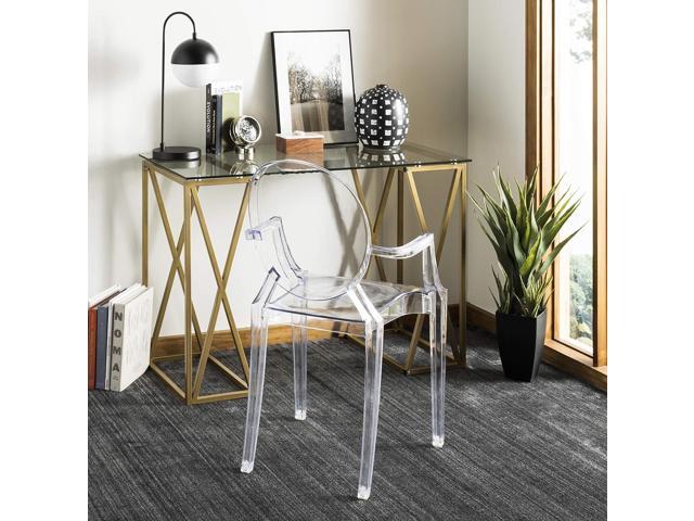 Click here for Safavieh Home Office Theresa Modern Gold Glass Top... prices