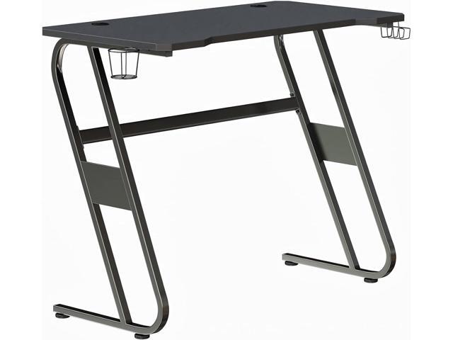 Click here for Flash Furniture Fisher Gaming Desk - Black Ergonom... prices