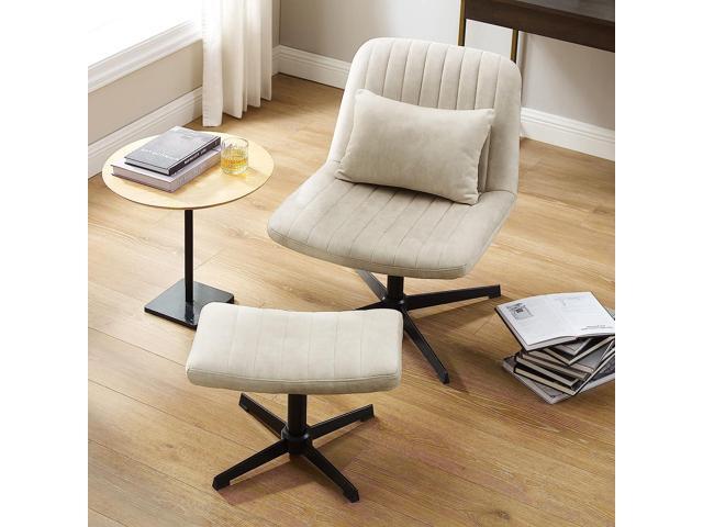 Click here for Art Leon Desk Chair No Wheels  with Foot Rest Stoo... prices