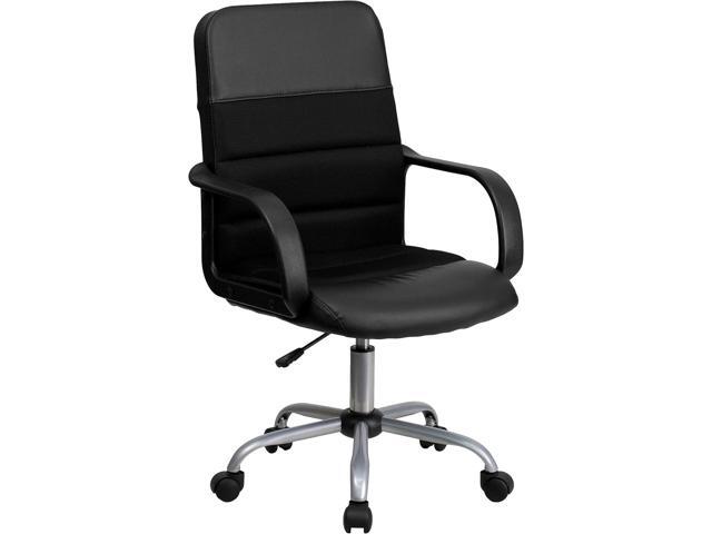 Click here for Flash Furniture Manor Mid-Back Swivel LeatherSoft... prices