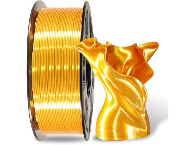 Click here for MIKA3D Silk Shiny PLA Gold 3D Printing Filament  1... prices