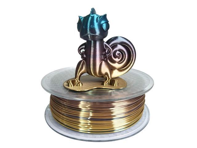 Click here for CC3D Silk Rainbow PLA Filamentt 1.75mm 1KG 3D Prin... prices