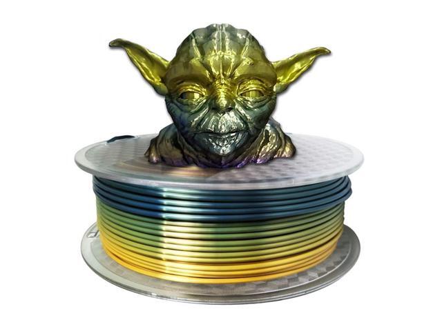 Click here for 2.85mm Silk Rainbow PLA Filament Multicolor PLA 3D... prices