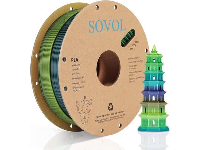 Click here for Sovol 3D Printer Silk Shiny Gradient Multicolored... prices