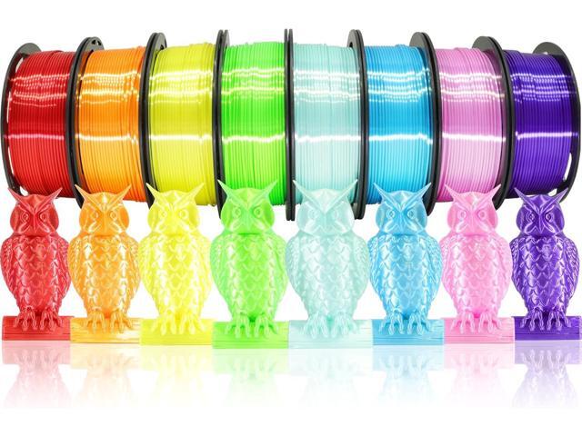 Click here for 1.75mm Silk Shiny PLA 3D Printer Filament 8 Bright... prices