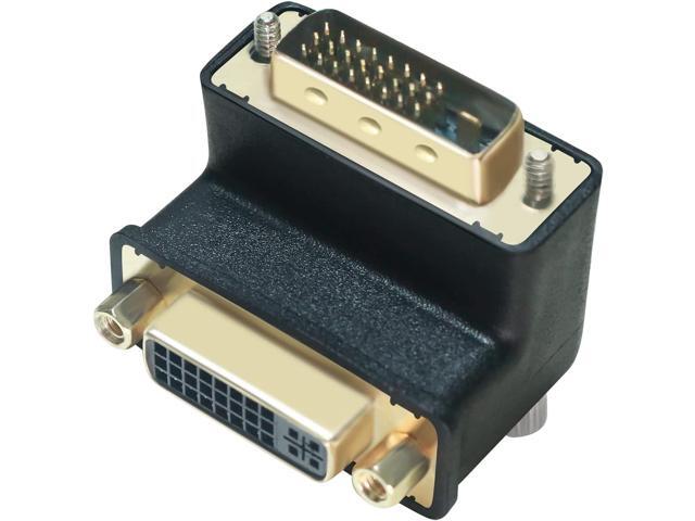 Click here for DTECH DVI Adapter 90 Degree DVI-I Female to DVI-D... prices