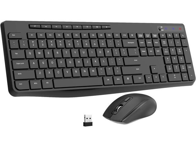 Click here for Wireless Keyboard and Mouse Combo EarlyLit 2.4G Fu... prices