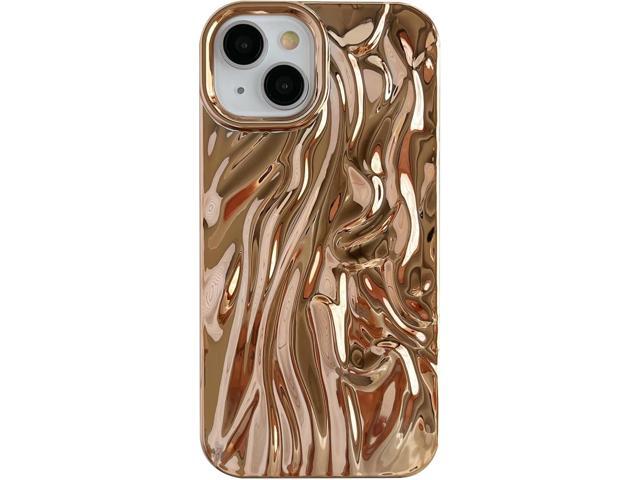Click here for for iPhone 13 Case Pleated Water Ripple Chrome Wav... prices