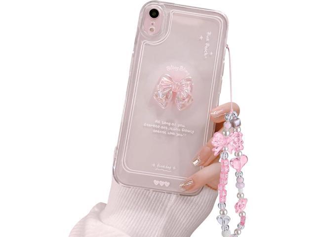 Click here for Ownest Compatible for iPhone XR Cute 3D Pink Bowkn... prices