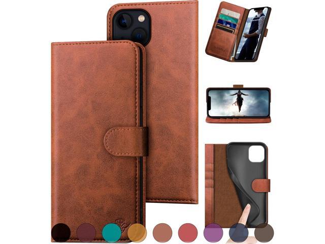 Click here for for iPhone 15 6.1 Genuine Leather Wallet case RFID... prices