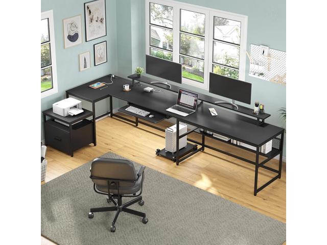 Click here for SEDETA U Shaped Desk  Reversible L Shaped Home Off... prices