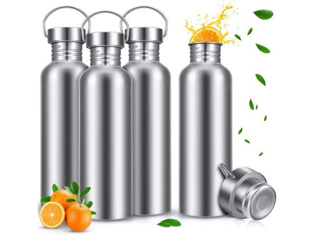 Click here for CHENGU 4 Pack Single Wall Stainless Steel Water Bo... prices