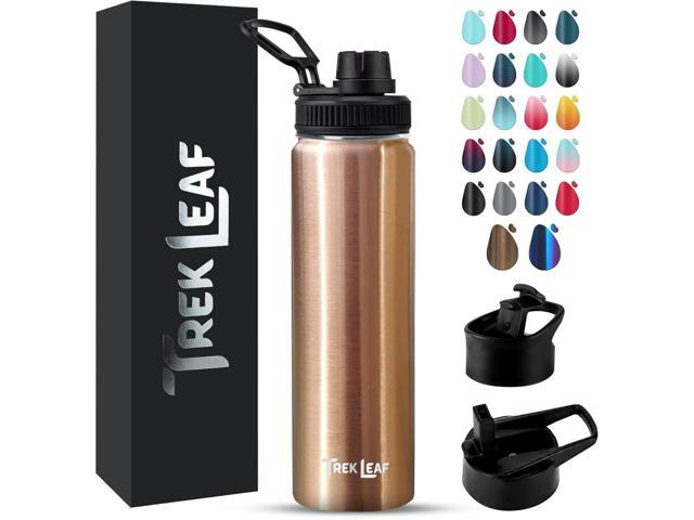 Click here for Travel Water Bottle with 3 Lids (Spout  Straw  Fli... prices