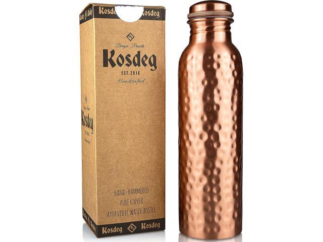 Click here for Copper Water Bottle - 34 Oz Extra Large - A Hammer... prices