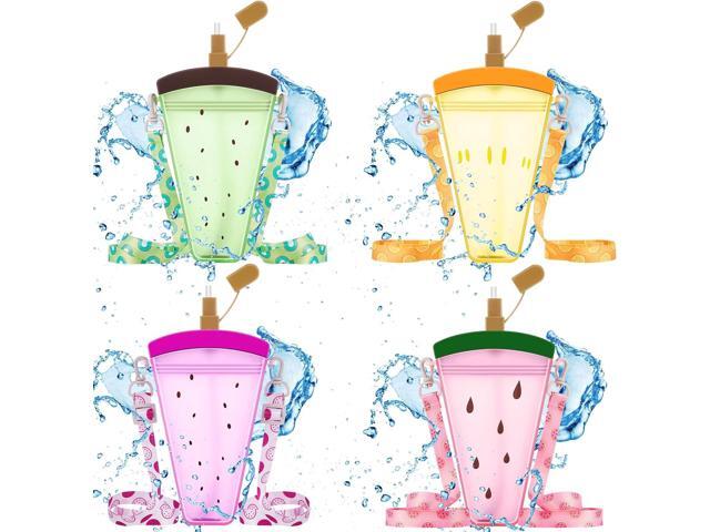 Click here for 4 Pieces Cute Ice Cream Water Bottles with Strap K... prices