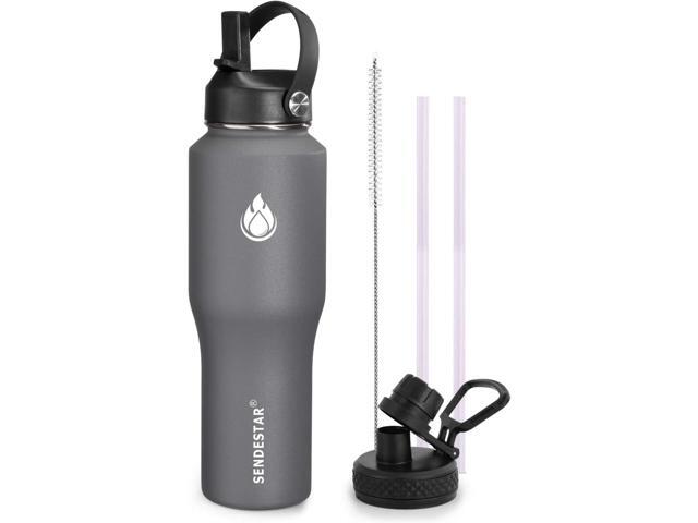 Click here for SENDESTAR Water Bottle 32oz 2 Lids(Straw lid) Wide... prices