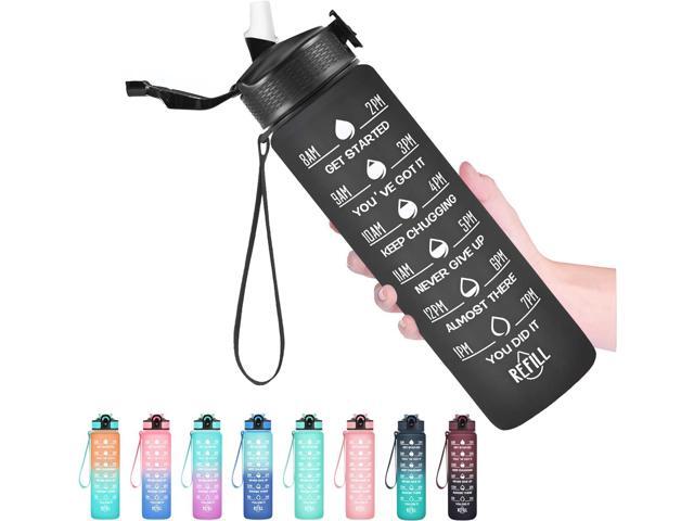 Click here for Hyeta 32 oz Water Bottles with Times to Drink and... prices