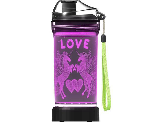 Click here for Lightzz Kids Water Bottle with 3D Glowing Unicorn... prices