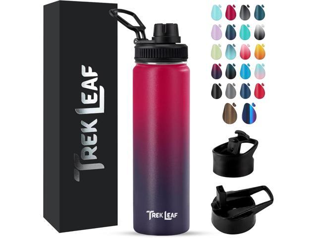 Click here for Travel Water Bottle with 3 Lids (Spout  Straw  Fli... prices