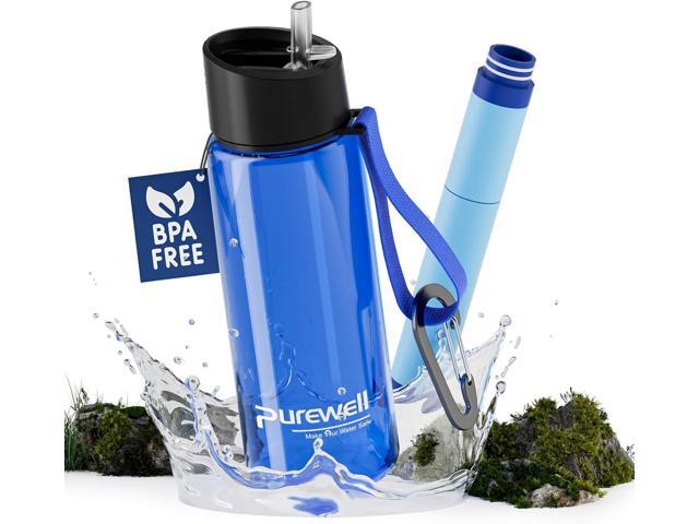 Click here for Purewell Filtered Water Bottle BPA Free with 4-Sta... prices