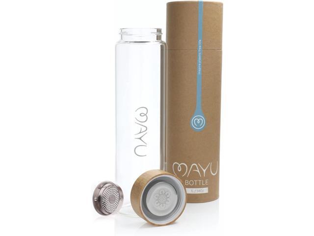 Click here for mayu Water Bottle with Bamboo Lid  Eco Friendly &... prices