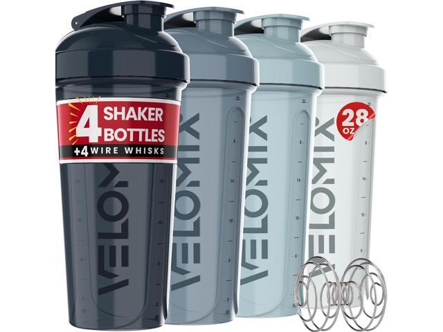Click here for -4 PACK 28 Oz Protein Shaker Bottle for Protein Mi... prices