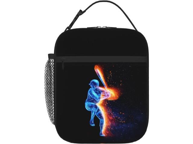 Click here for Boys Insulated Lunch Box with a Blue Baseball Play... prices