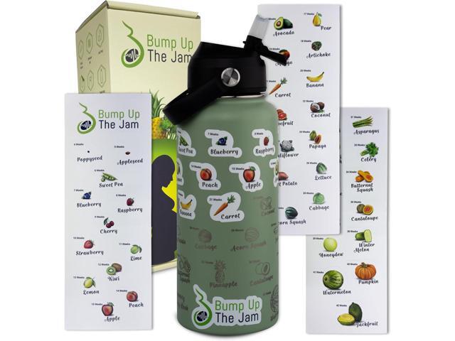 Click here for Pregnancy Water Bottle Tracker - 32 ounce Stainles... prices