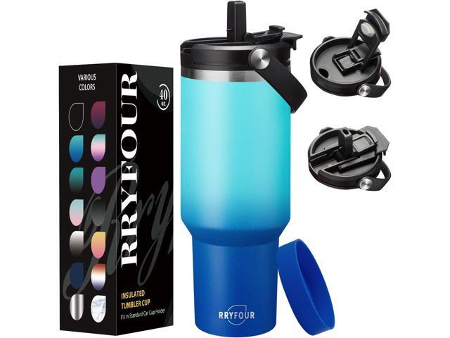 Click here for 40 OZ Tumblers with Lid and Straw - Travel Coffee... prices