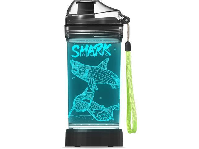 Click here for YuanDian Shark Gifts  Light Up Kids Water Bottle w... prices