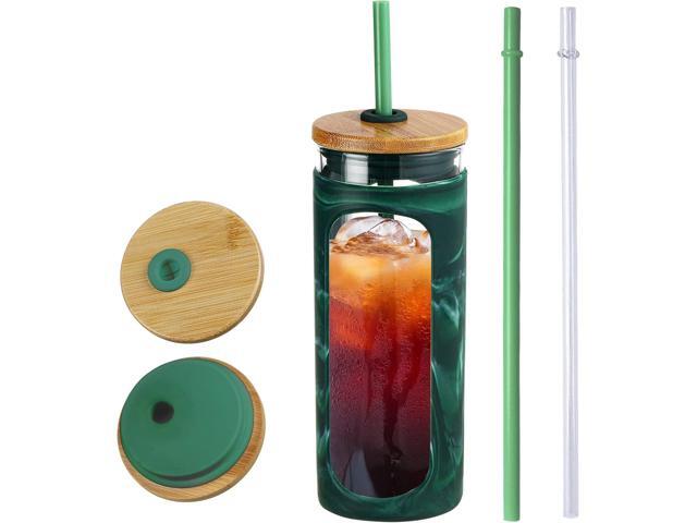 Click here for Kodrine 20oz Glass Tumbler with Straw and Lid  Ice... prices