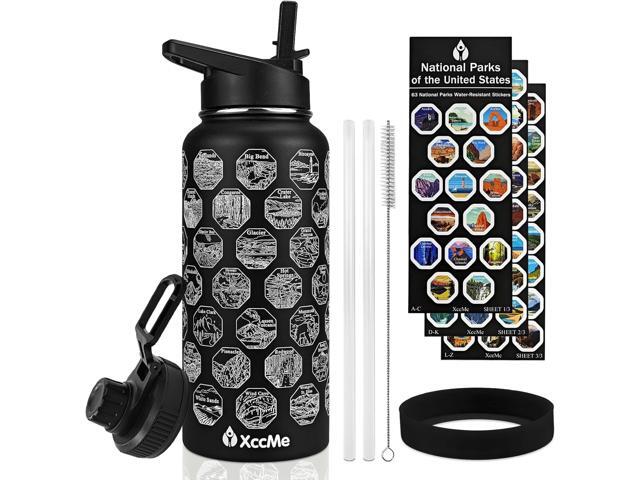 Click here for National Parks Water Bottle with Stickers 32 oz St... prices
