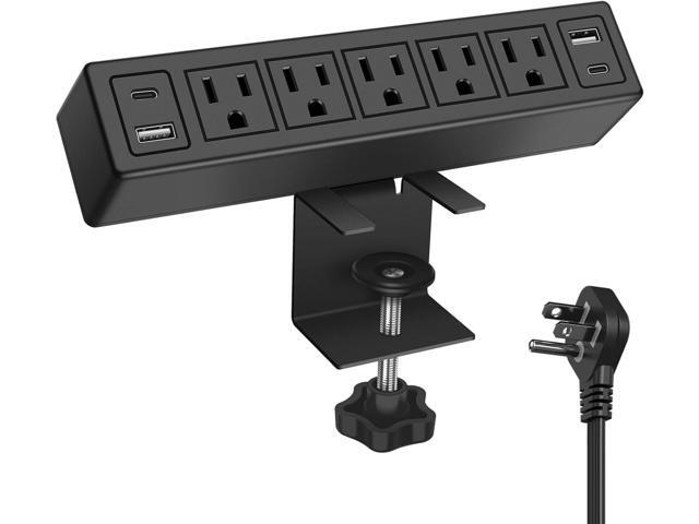 Click here for 40W Total Fast Charging Desk Clamp Power Strip wit... prices
