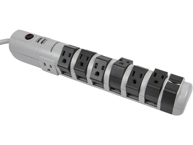 Click here for Monoprice 8 Outlet Rotating Surge Strip - UL Rated... prices