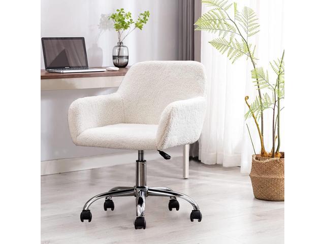 Click here for HomVent Faux Fur Home Office Chair for Women Girl... prices