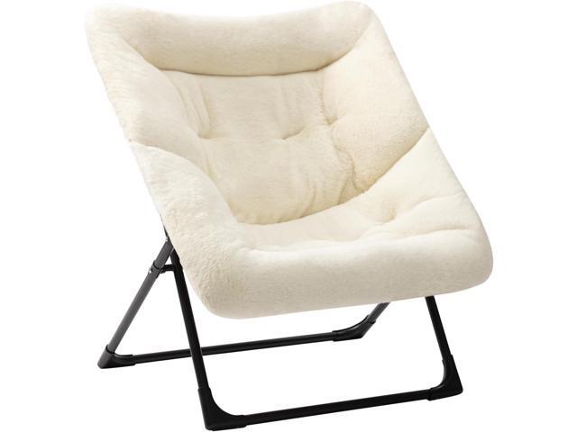 Click here for HollyHOME X-Large Saucer Chair  Comfy Oversized Fo... prices