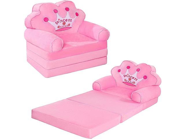 Click here for MOONBEEKI Kids Couch Fold Out  Foldable Princess C... prices