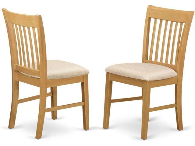 Click here for East West Furniture NFC-OAK-C Norfolk Kitchen Dini... prices