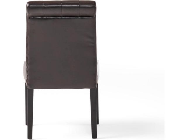 Click here for Christopher Knight Home Palermo Leather Tufted Din... prices