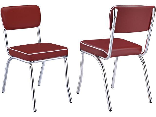 Click here for Coaster Home Furnishings Retro Set of 2 Open Back... prices