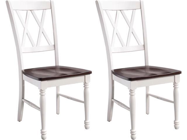 Click here for Crosley Furniture Shelby Traditional Wood X-Back D... prices