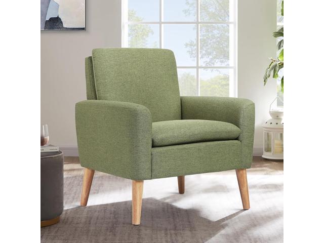 Click here for Lohoms Mid Century Accent Chair  Linen Upholstered... prices
