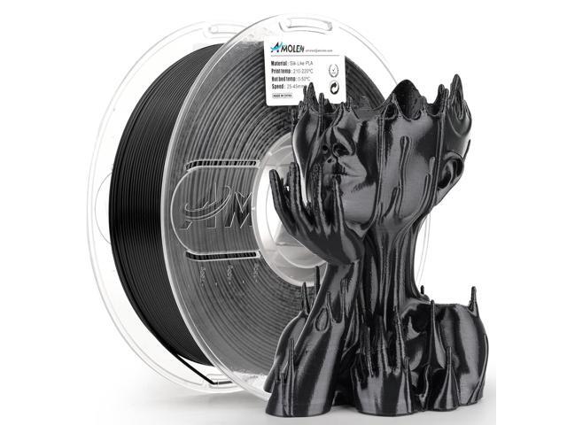 Click here for AMOLEN Silk PLA 3D Printer Filament  Shiny Silk Bl... prices