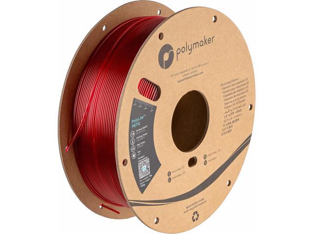 Click here for Polymaker PETG Filament 1.75mm 1kg Translucent Red... prices