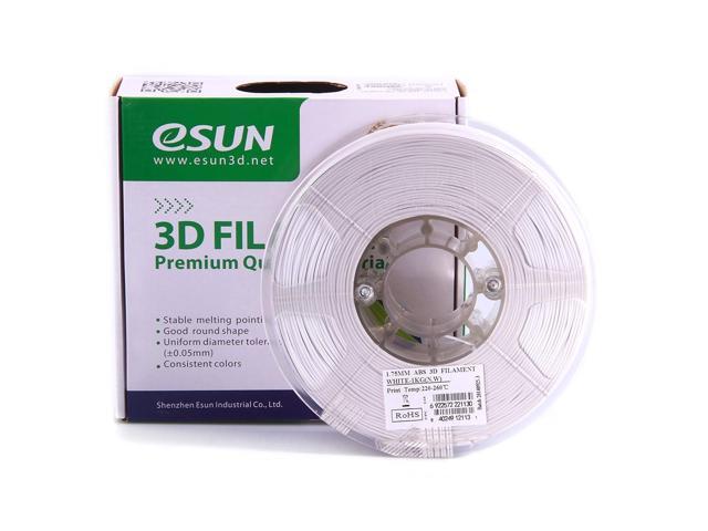 Click here for eSUN 1.75mm White ABS 3D Printer Filament 1kg Spoo... prices