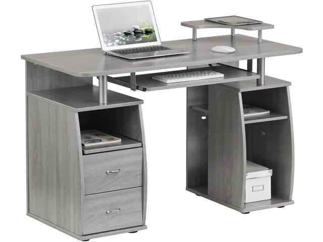 Click here for Techni Mobili 47 Computer Desk with Drawers and St... prices