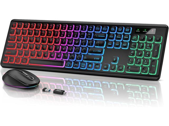 Click here for SABLUTE Wireless Keyboard and Mouse Backlit  Quiet... prices