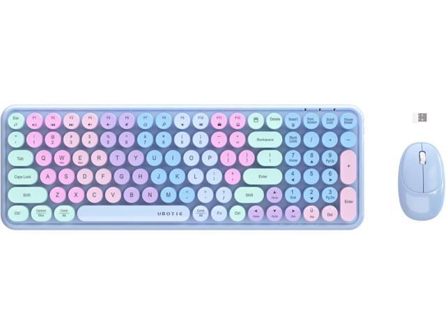 Click here for Wireless Keyboards and Mouse Combos  UBOTIE Colorf... prices